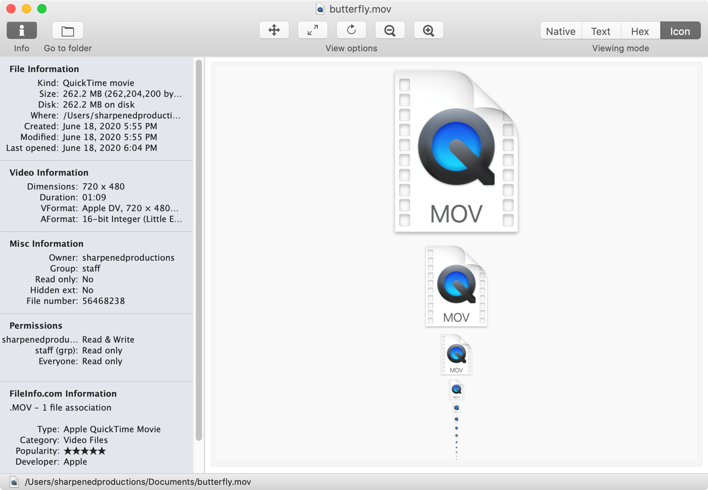 File Viewer for macOS Features (Legacy)